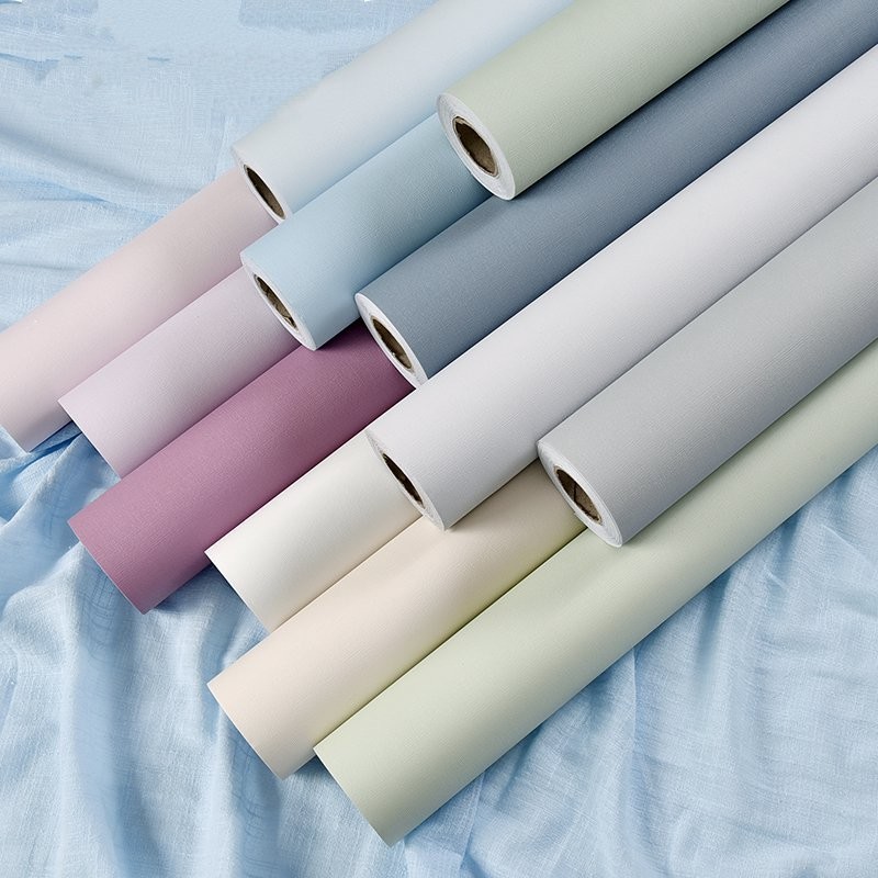 Yumuşak dokunuş Katı Renkli PVC Dekoratif Filmi Membran Kapıları ve ...